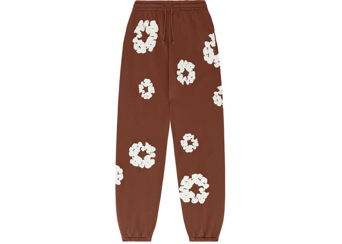 Denim Tears The Cotton Wreath Sweatpants Brown – Notorious Lifestyle